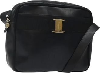 Ferragamo Pre-owned Cuir sacs-ports-paule - Femme - Pre-owned - Noir - Taille: ONE Size