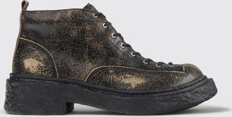 Camperlab Zweifarbige Vamonos Combat Boots aus Kalbsleder mit Used-Effekt