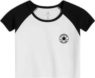 Converse Femme, Tops, Blanc, Taille: 40 FR Chuck Patch Colorblock SS Top