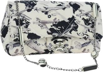 Chanel Sac bandouli&egrave;re vintage Pre-owned en toile - Femme - Pre-owned - Multicolore - Taille: ONE Size
