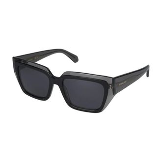 Ferragamo Transparente Grau/Schwarze Sonnenbrille Sf2002S Stil - - Accessories - Damen - Grau - 55 MM