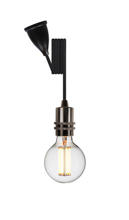 NUD Collection Bolt Leuchte schwarz-chrom (TT-09)