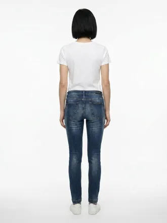 Dolce & Gabbana Womens Blue Cotton Skinny Jeans Clothing
