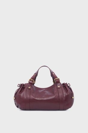 Gerard Darel Sac &agrave; main en cuir effet froiss&eacute; - 24H