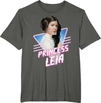 Star Wars Princess Leia Neon Sign T-Shirt