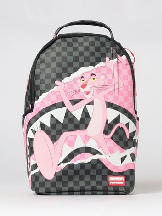 Sprayground Pink Panther On The Run Rucksack mit Karomuster