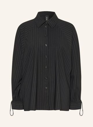 Marc Cain Oversized-Hemdbluse schwarz