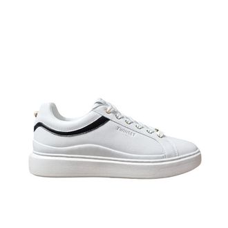 Twinset Sneakers mit kontrastierendem Farbeinsatz - - Shoes - Damen - Wei&szlig; - 41 EU