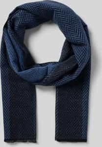 Christian Berg Schal aus Viskose im Allover-Look