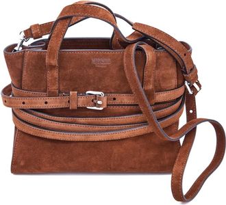 Moschino Femme, Sacs, Brun, Taille: ONE Size Tie Me Shopping