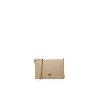 Pinko Pinko, Femme, Sacs, Beige, Taille: ONE Size Classic Flat Love Bag Simply