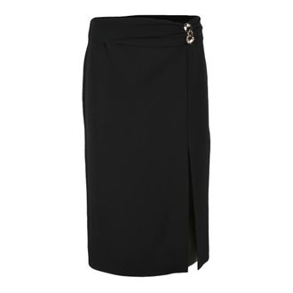 Simona Corsellini Femme, Jupes, Noir, Taille: 38 FR Jupe crayon longuette