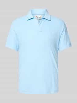 MC2 Saint Barth Slim Fit Poloshirt mit V-Ausschnitt Modell JEREMY - TERRY