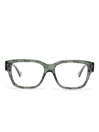 Gucci lunettes de vue GG1428O - Vert