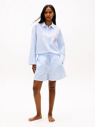 Tommy Hilfiger Short de plage en seersucker