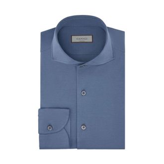 Canali Herren, Shirts, Blau, 2XLGr&ouml;&szlig;e