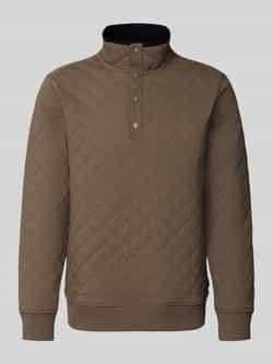 GANT Regular Fit Troyer aus Baumwoll-Mix