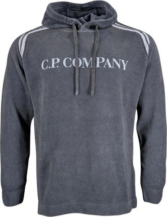 C.P. Company C.p. Company, Homme, Sweatshirts et sweats &agrave; capuche, Bleu, Taille: XL Sweat &agrave; capuche