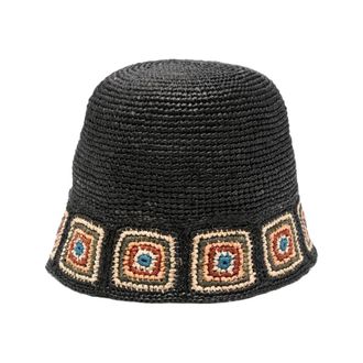 Ibeliv Femme, Accessoires, Noir, Taille: ONE Size Woven Hat