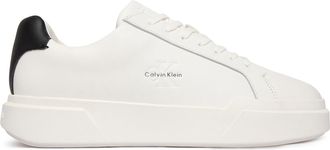 Calvin Klein Sneakers Calvin Klein Chunky Cupsole Laceup Lth YM0YM01344 Wei&szlig;