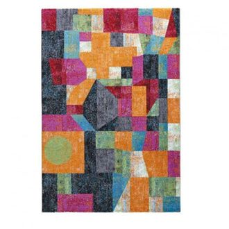 Milano Tapis de salon multicolore design g&eacute;om&eacute;trique moderne Milano MUL020