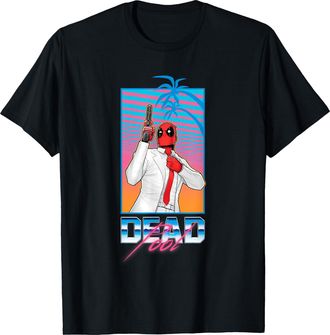 MARVEL Deadpool Tropical 90s T-Shirt