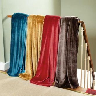 Linnea Linnea - Couverture polaire velvet polyester 280 g/m2 240x260 cm
