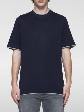 Brunello Cucinelli T-Shirt BRUNELLO CUCINELLI Homme couleur Bleu Marine