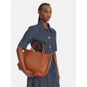 Coccinelle Handtasche Coccinelle T95 Coccinellerebekka E1 T95 18 02 01 Braun