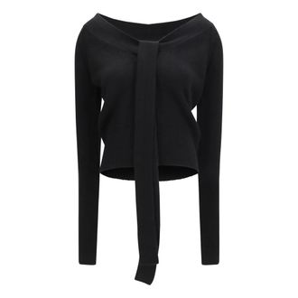 Ermanno Scervino Reine Kaschmir-Strickjacke - - Knitwear - Damen - Schwarzk - XS