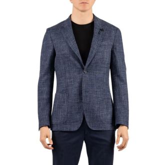 Lardini Herren, Jacken, Blau, 2XLGr&ouml;&szlig;e
