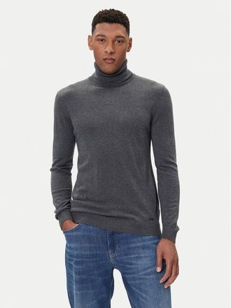 Guess Rollkragenpullover M5BR09 Z0432 Grau Regular Fit