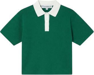 J.W.Anderson Polo court - Femme - Tops - Vert - Taille: 38 FR