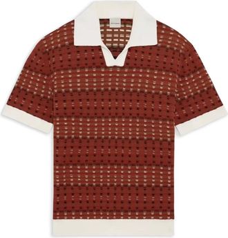 Dr&ocirc;le de Monsieur Homme, Pulls, Orange, Taille: S Polo Maille Coogie