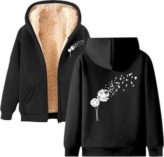 Generic 2026 Vestes pour femmes et hommes et automne hiver mode m&ecirc;me d&eacute;contract&eacute; imprim&eacute; veste de sport avec fermeture &eacute;clair &agrave; capuche poche sweat-shirt, Noi