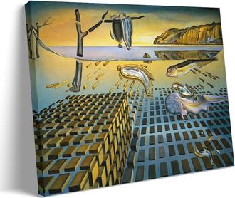 Cambos Salvador Dali Ber&uuml;hmte Malerwerke (Der Zerfall der Persistenz der Erinnerung) Druck Poste Coole Kunstwerke Gem&auml;lde Wandkunst Leinwanddrucke H&auml;ngem&auml;lde