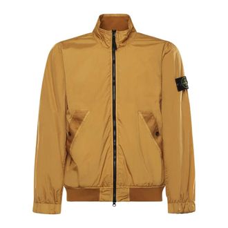 Stone Island Homme, Vestes, Jaune, Taille: L Bomber Vestes