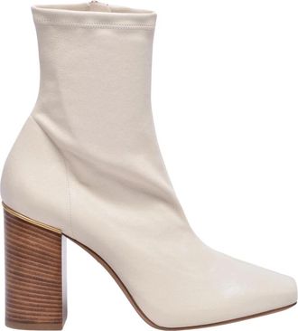 Chlo&eacute; Femme, Chaussures, Beige, Taille: 38 EU Bottes &agrave; talons