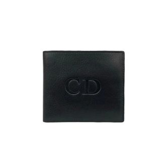 Dior Portefeuille en cuir Pre-owned - Femme - Pre-owned - Noir - Taille: ONE Size