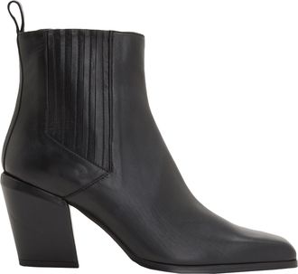 8 by YOOX LEATHER WESTERN CHELSEA ANKLE BOOTS