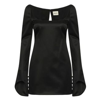 Khaite Damen, Kleider, Schwarzk, 2XSGr&ouml;&szlig;e