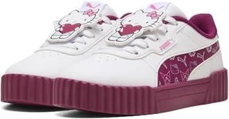 Puma Sneakers x Hello Kitty and Friends Carina 3.0 Enfant 32.5, White Berry Pink