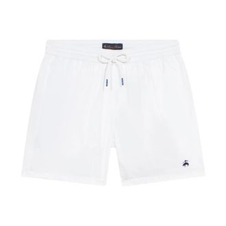 Brooks Brothers Wei&szlig;e klassische Badeshorts - - Swimwear - Herren - Wei&szlig; - XL
