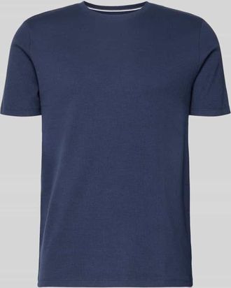 Christian Berg Regular Fit T-Shirt mit Strukturmuster