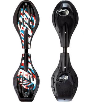 Streetsurfing Street Surfing Waveboard THE WAVE G1- Design:Black Glitch