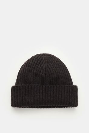 Fedeli Herren - Cashmere M&uuml;tze Alfredo dunkelbraun