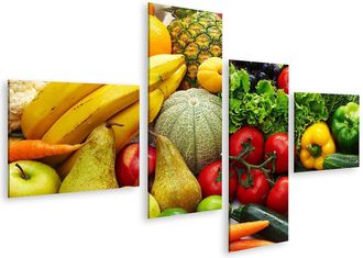Islandburner Prime Bild auf Leinwand Obst Gem&uuml;se Bilder Wandbilder Poster