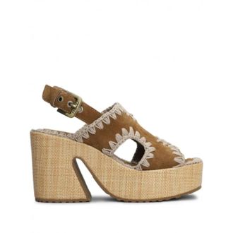 Mou Damen, Schuhe, Braun, 38 EUGr&ouml;&szlig;e