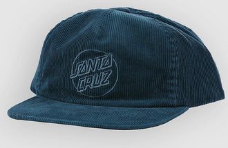Santa Cruz Opus Dot Snapback Cap teal cord