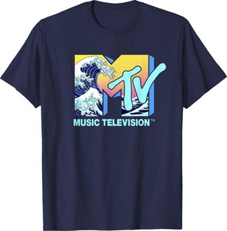 Giesswein Music Television Wave Logo Fill T-Shirt
